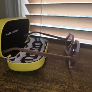 Marc Jacobs | Accessories | New Marc Jacobs Brown Hexagonal Sunglasses ...